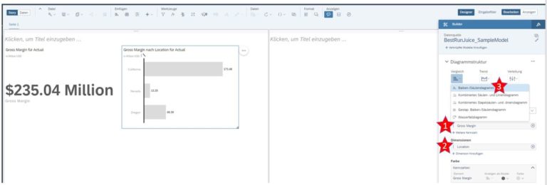 Erste SAP Analytics Cloud Story erstellen – Tutorial