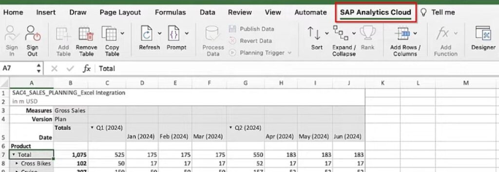SAC Excel Add-In – Alternative zu Analysis for Office